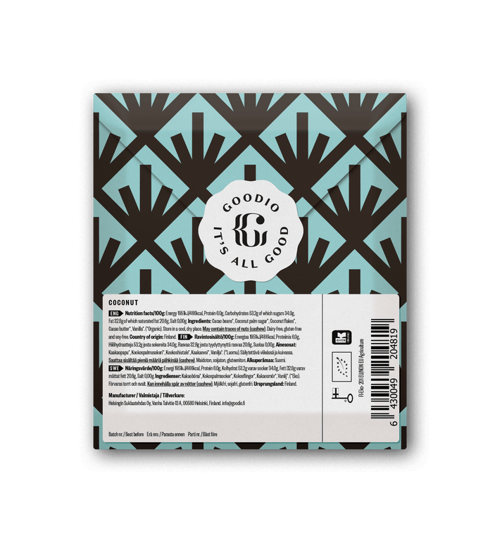 Coconut Organic Chocolate