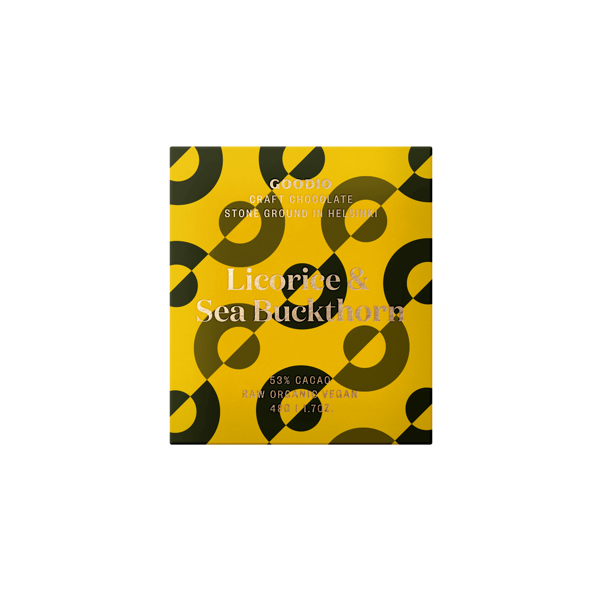 Licorice & Sea Buckthorn Vegan Chocolate