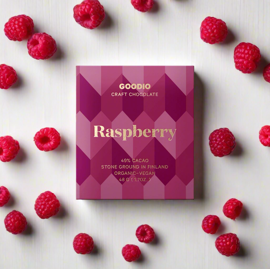 Organic Raspberry Chocolate 49%